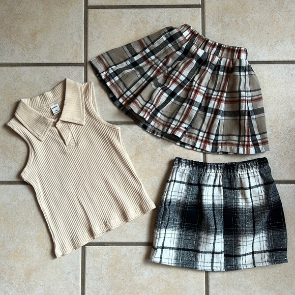 SHEIN | Matching Sets | Shein Girls Top And Matching Skirts | Poshmark